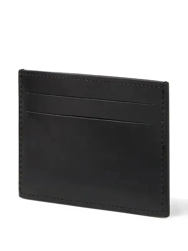 Fendi Logo-plaque Leather Cardholder