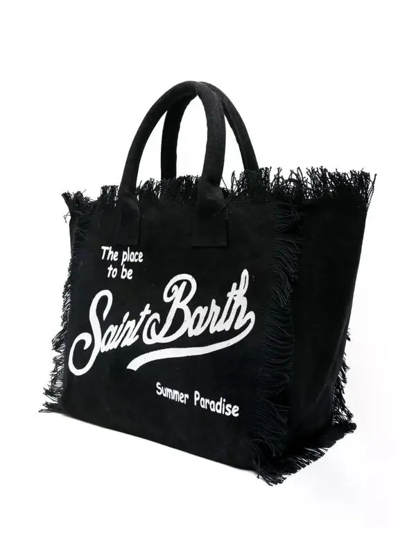MC2 SAINT BARTH Vanity Tote Bag - Black
