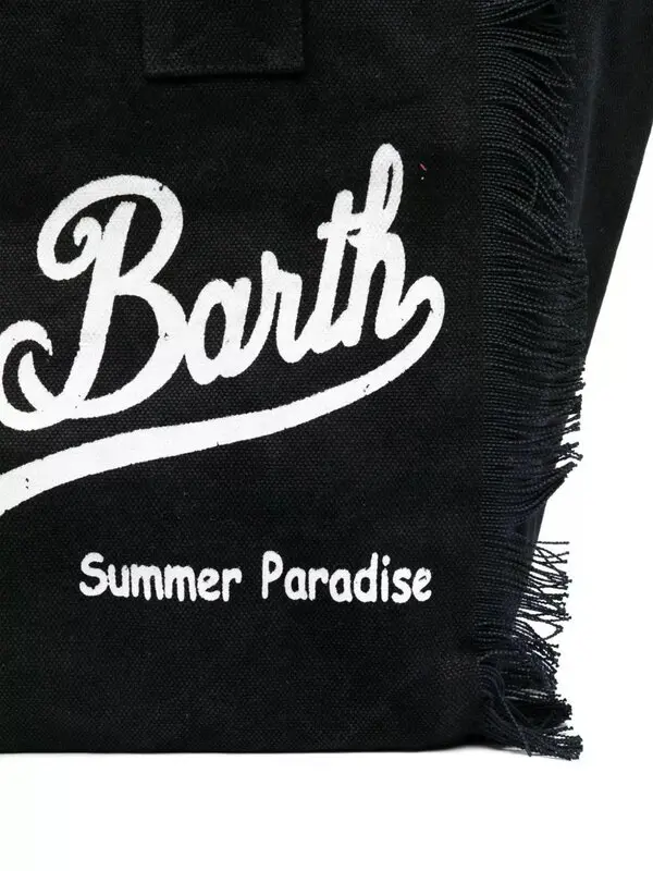 MC2 SAINT BARTH Vanity Tote Bag - Black
