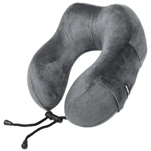 MEMBERS ONLY Memory Foam Travel Neck Pillow - Black