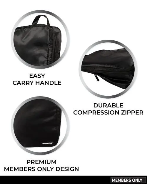 MEMBERS ONLY Compact Travel Organizer Bag