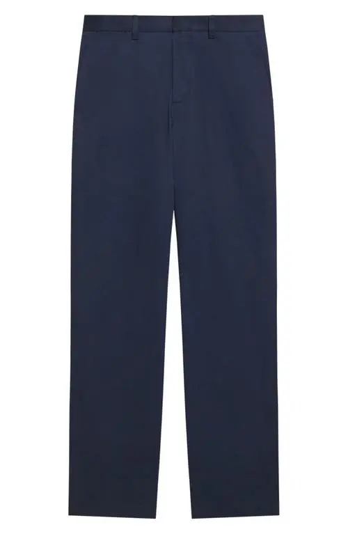 Theory Brushed Stretch Cotton Chinos - Baltic
