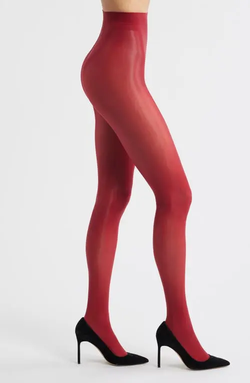 Hue Ultimate Tights - Rhubarb