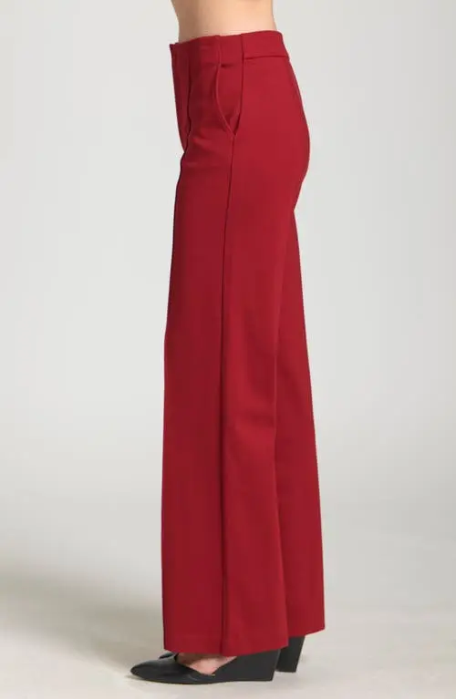 APNY Pintuck Pleat Trousers - Cherry