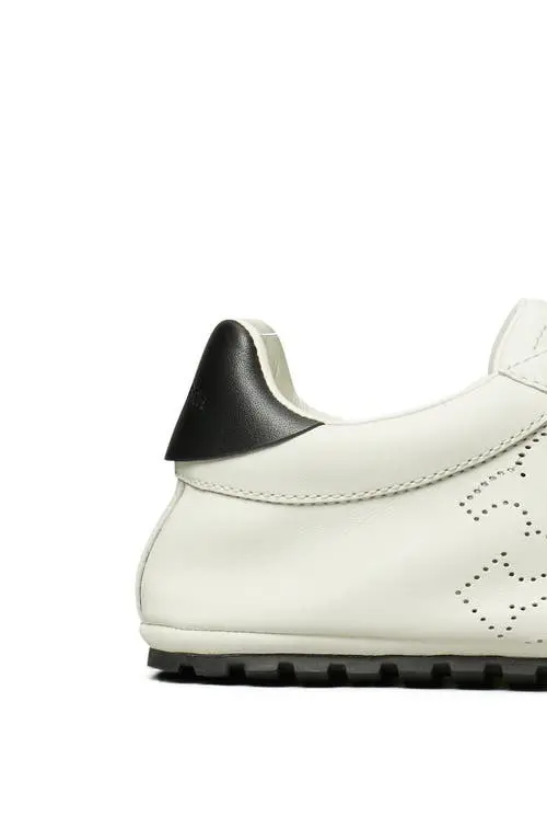 Tory Burch Field Sneaker - Blanc/blanc/perfect Black