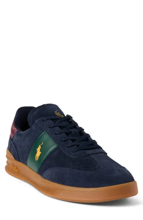 Polo Ralph Lauren Heritage Aera Sneaker - Navy/wine/forest