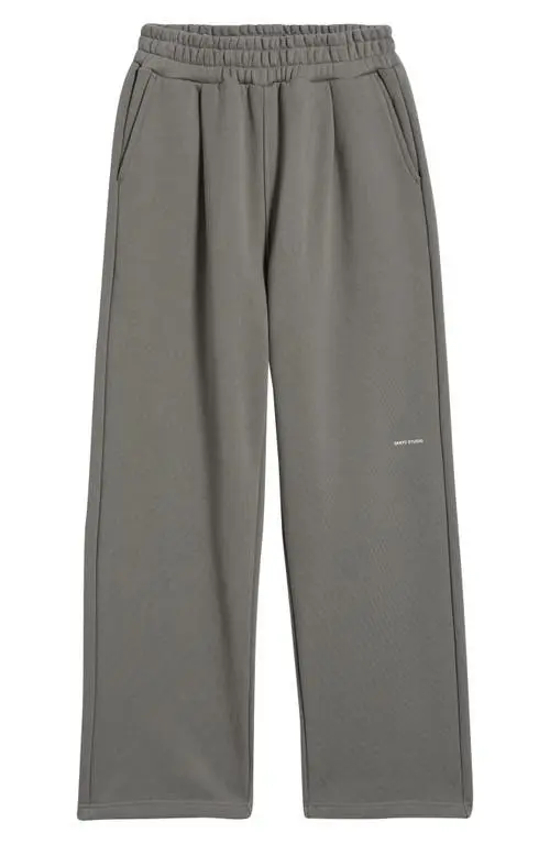 SANTO STUDIO Presto Fleece Track Pants - Crossing Grey