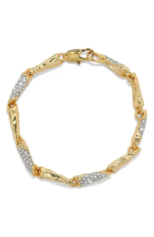 Alexis Bittar Solanales Crystal Spear Bracelet - Gold/crystals
