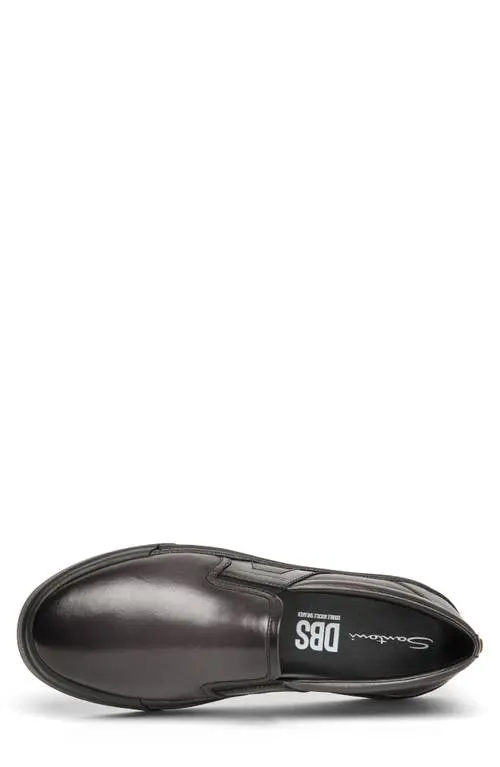 Santoni Leather Loafer - Grey