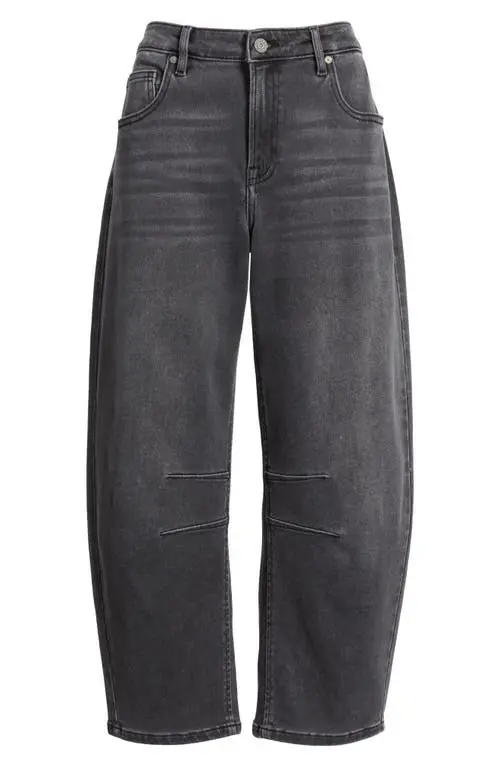 HIDDEN JEANS Cropped Barrel Jeans