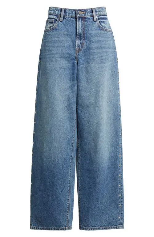 HIDDEN JEANS Side Stud Baggy Jeans