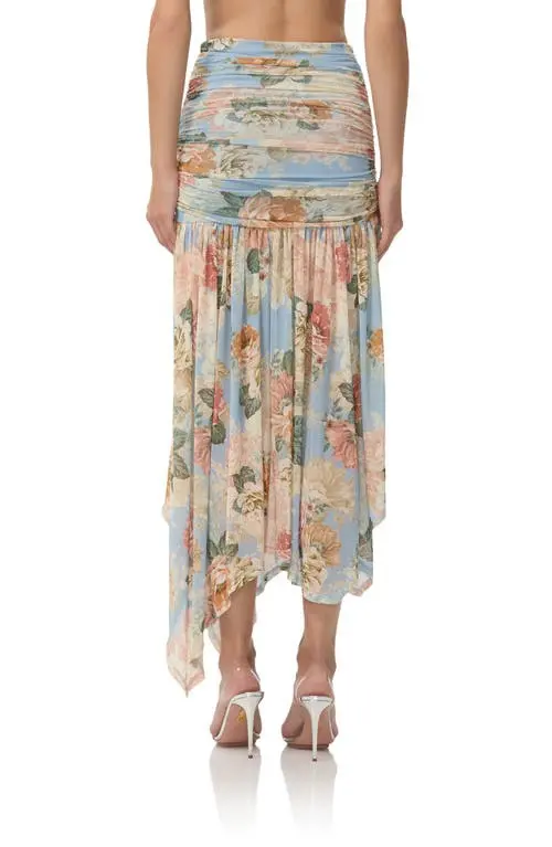 AFRM Estella Floral Midi Skirt