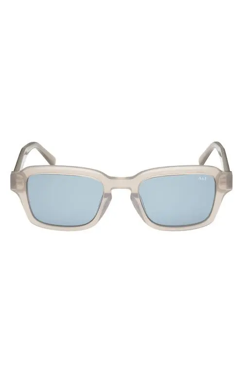 Abercrombie 51mm Square Sunglasses - Grey/blue Lens