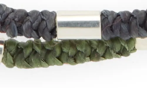 Caputo & Co Balinese Beaded Braided Cord Bracelet
