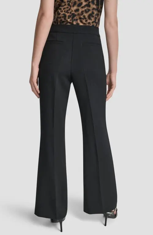 Dkny Double Weave Flare Trousers