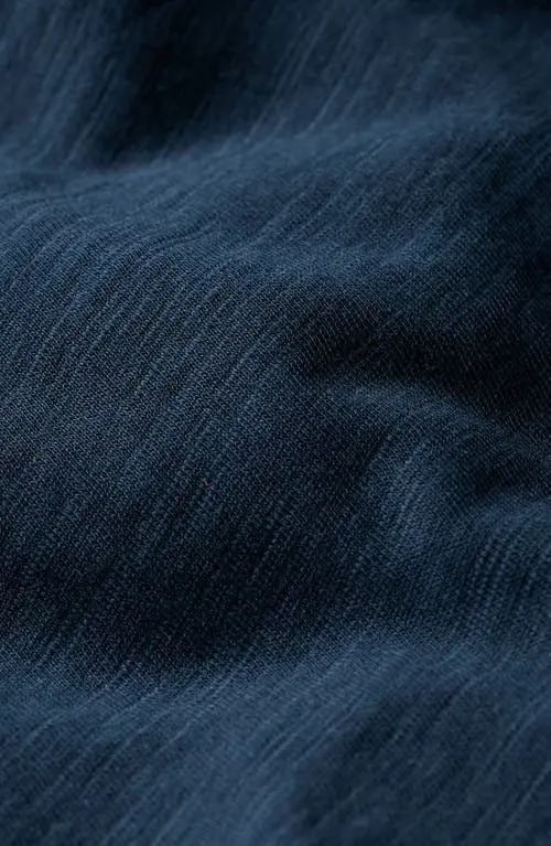SEASALT CORNWALL Tremayne Quay Organic Cotton Top - Maritime