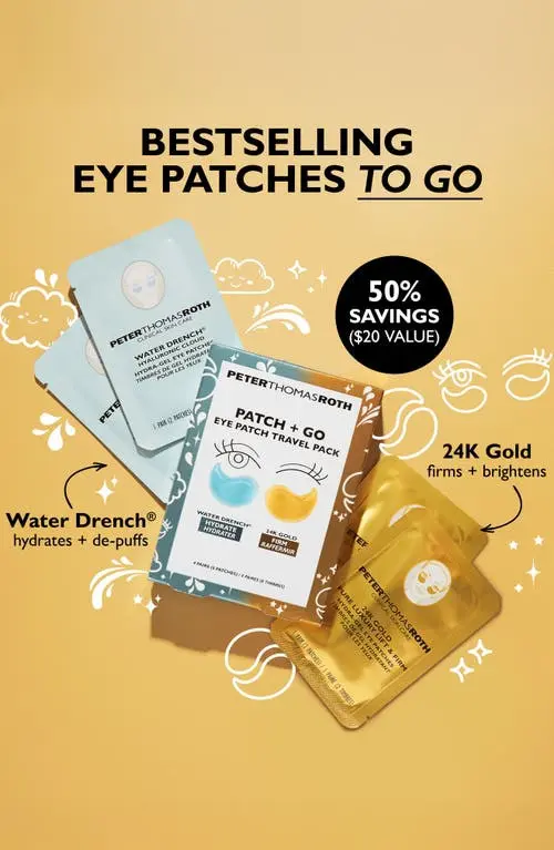 PETER THOMAS ROTH Patch + Go Eye Patch Set $20 Value - No Color