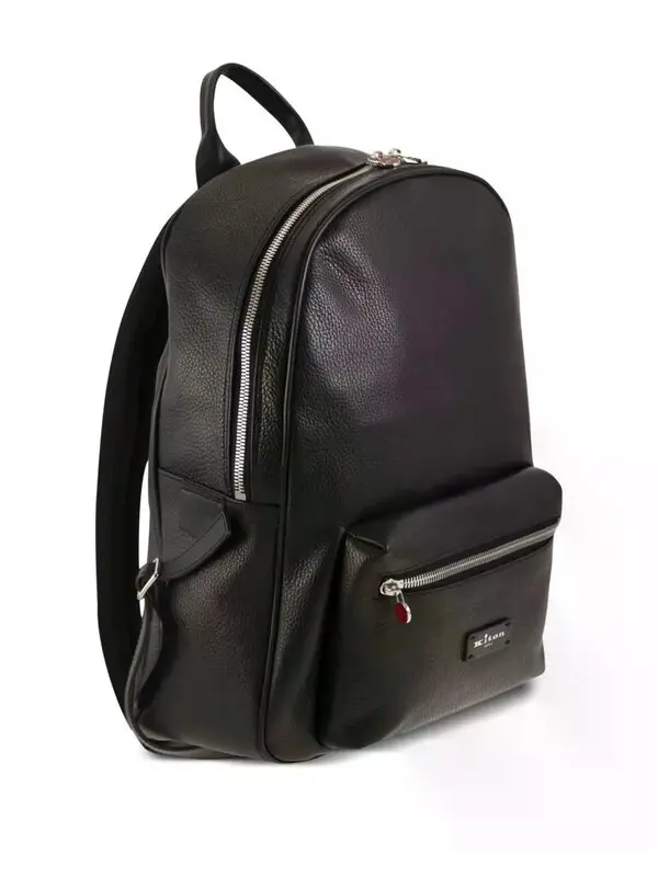 Kiton Leather Top-handle Backpack