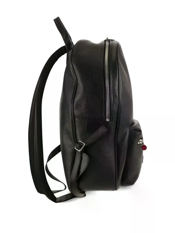 Kiton Leather Top-handle Backpack