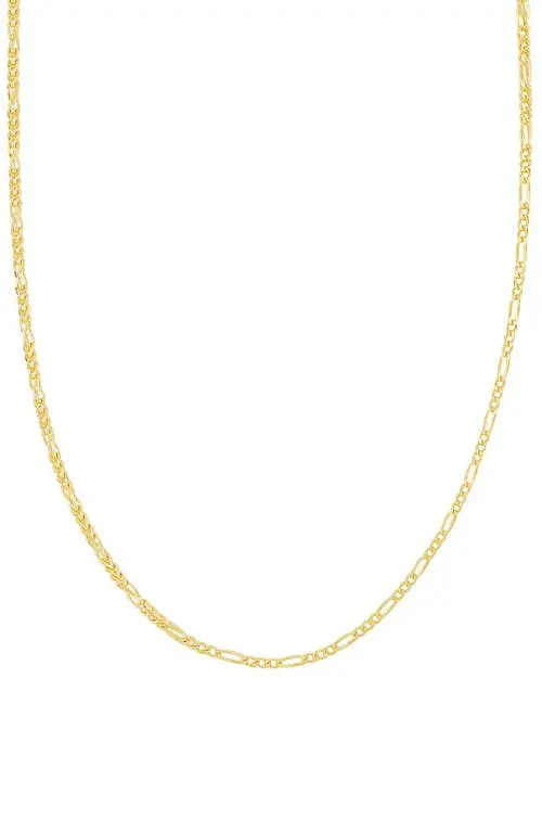 Bony Levy 14k Gold Figaro Chain Necklace - Yellow