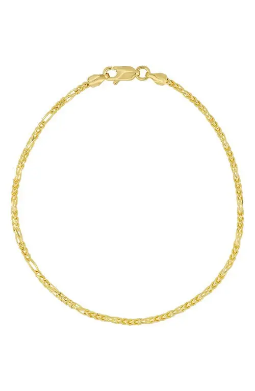 Bony Levy 14k Gold Figaro Chain Bracelet - 14k Yellow Gold