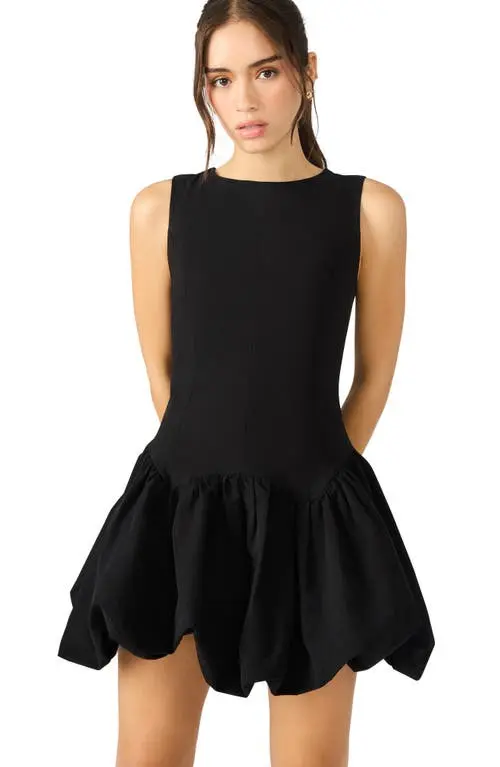 Steve Madden Lyra Bubble Hem Mini Dress