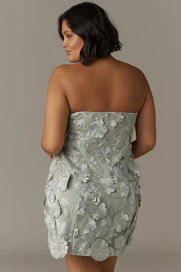 Endless Rose Floral Embroidered Mini Dress In Light Green - 34% Off |  Editorialist