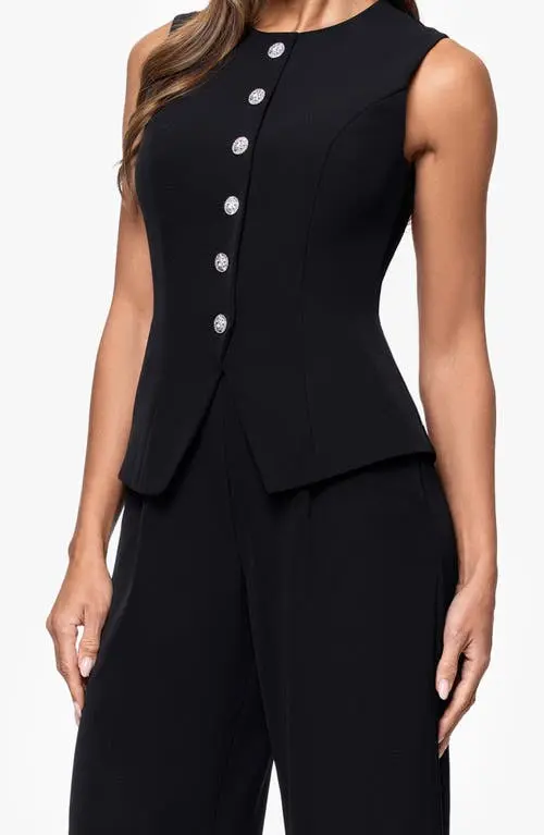 XSCAPE EVENINGS Laguna Sleeveless Jumpsuit