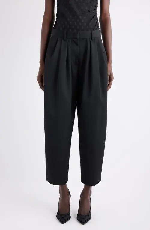 Isabel Marant Janice Pleated Tapered Trousers