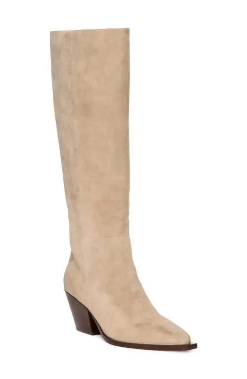 Paige Lillian Knee High Boots - Taupe