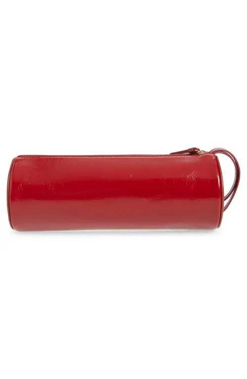 Proenza Schouler Silo Shiny Round Clutch