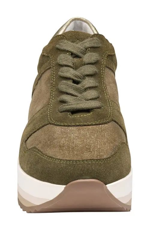 Johnston & Murphy Gracie Colorblock Platform Sneakers