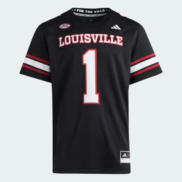 Adidas Louisville Cardinals Jersey - Black