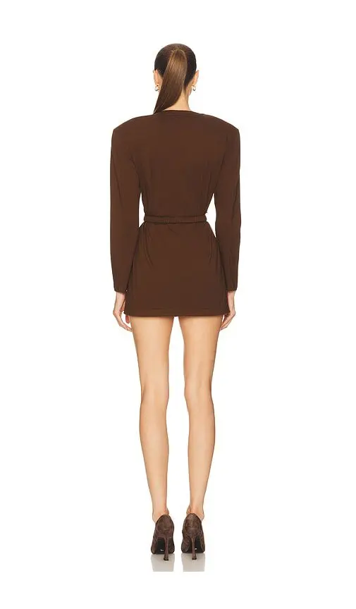 ROWEN ROSE Mini Cardigan With Belt