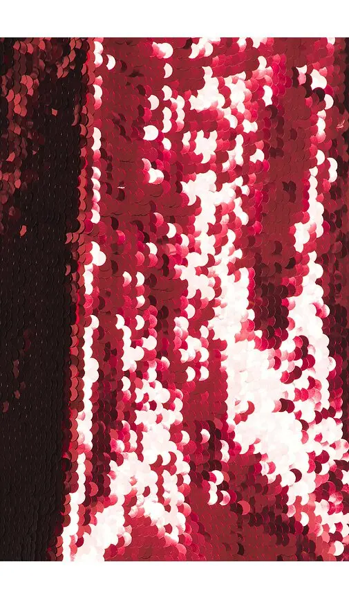 Retrofete Sequin Embellished Dress - Red