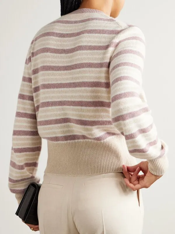 Loro Piana Lalou Lace-paneled Cotton-poplin Blouse