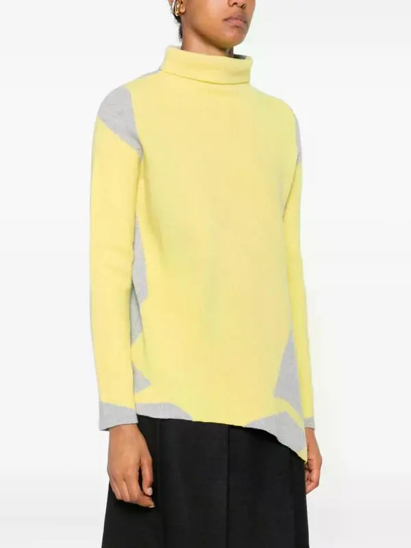 CIVIDINI Panelled Wool Sweater