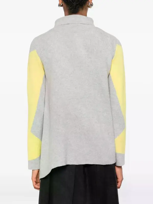 CIVIDINI Panelled Wool Sweater