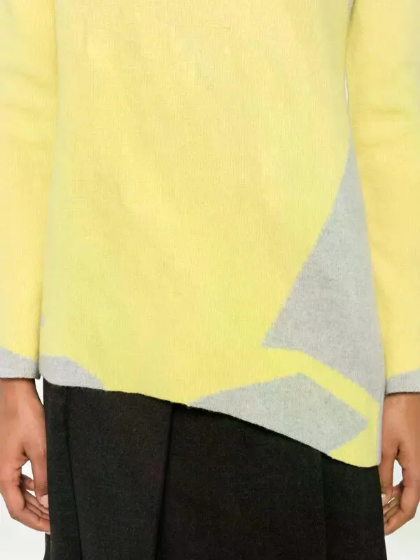 CIVIDINI Panelled Wool Sweater