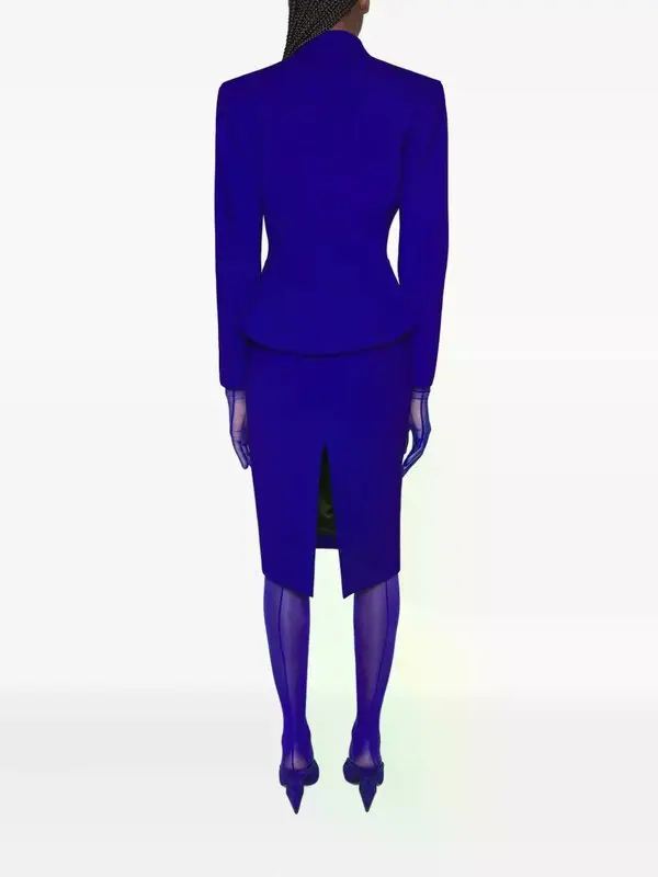 MUGLER Peplum-waist Jacket