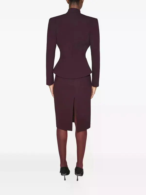 MUGLER Fitted Peplum Jacket