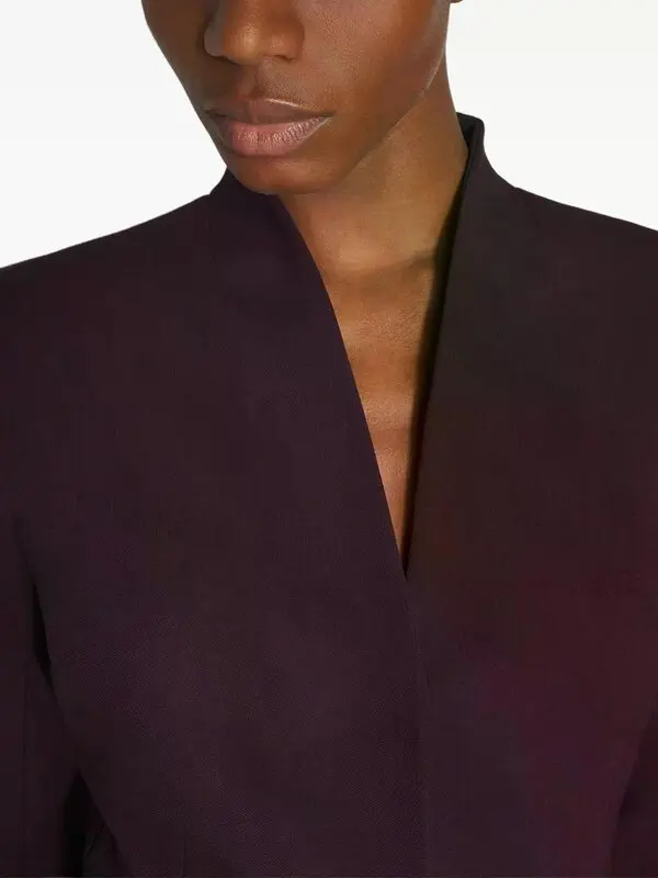 MUGLER Fitted Peplum Jacket
