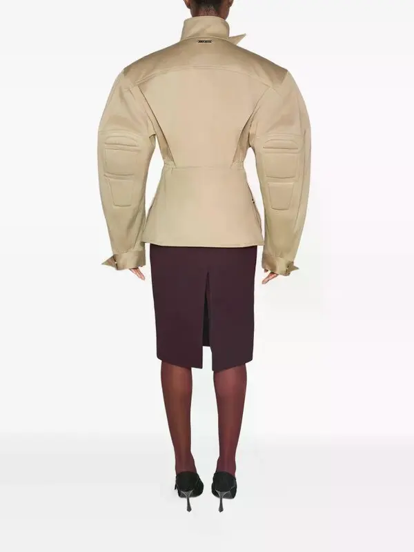 MUGLER Puffed-sleeve Cargo Jacket
