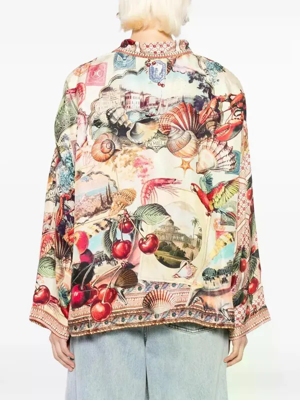 Camilla Printed Blouse
