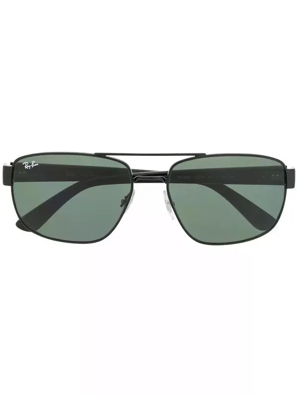 Ray-ban Rectangle Frame Sunglasses - Black