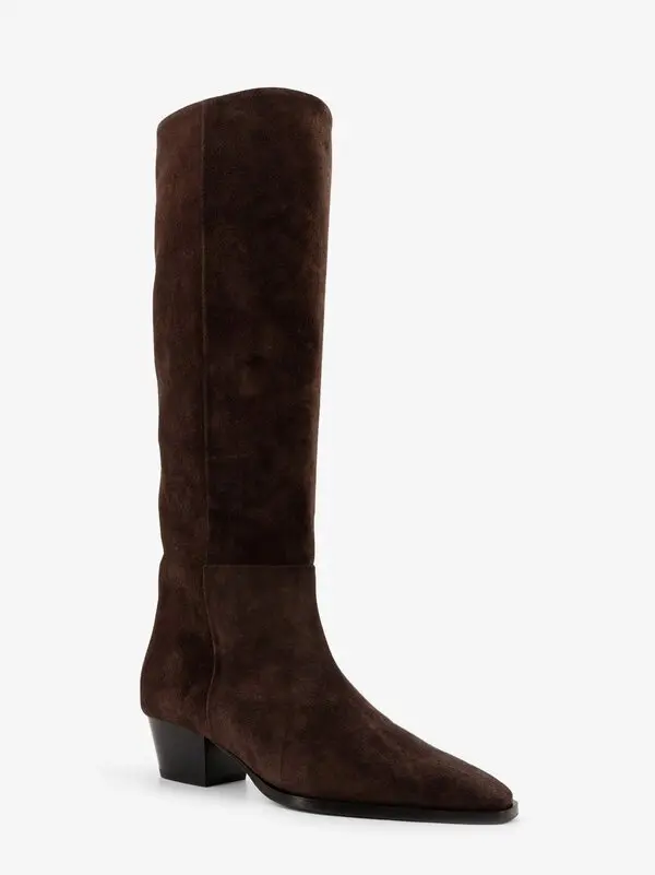 AeydĒ Medea Suede Boots - Brown