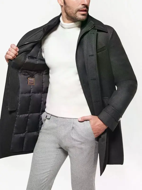 NORWEGIAN WOOL Wool-silk Coat