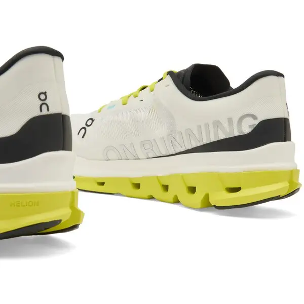 On Cloudflow 5 Sneakers - White/lime