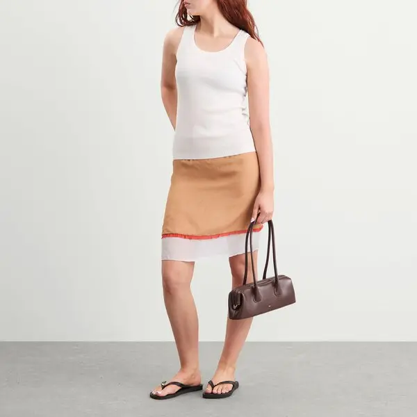 OSOI Boat Wide Mini Bag - Choco Brown