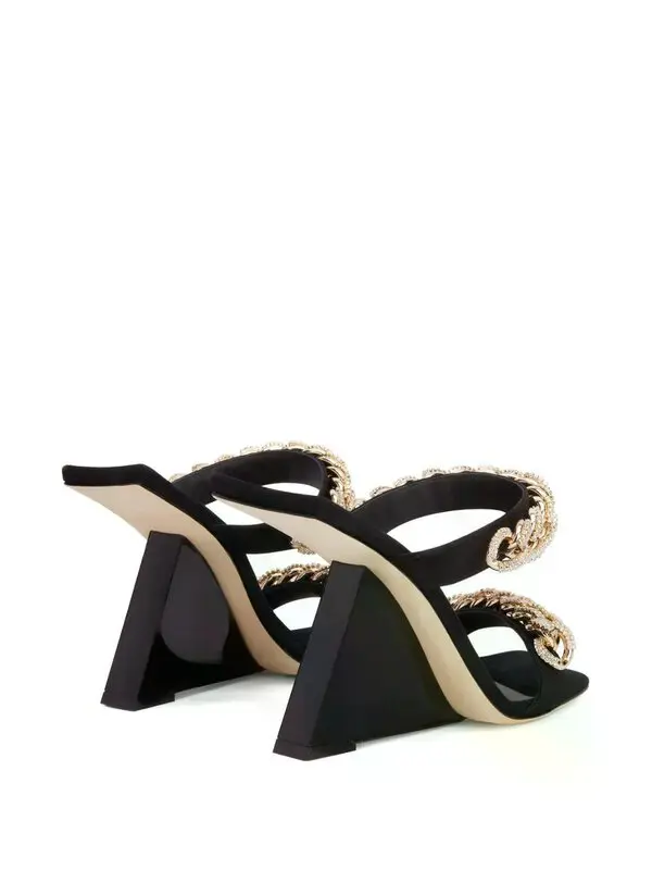 GIUSEPPE ZANOTTI 105mm Berenicee Chain Sandals
